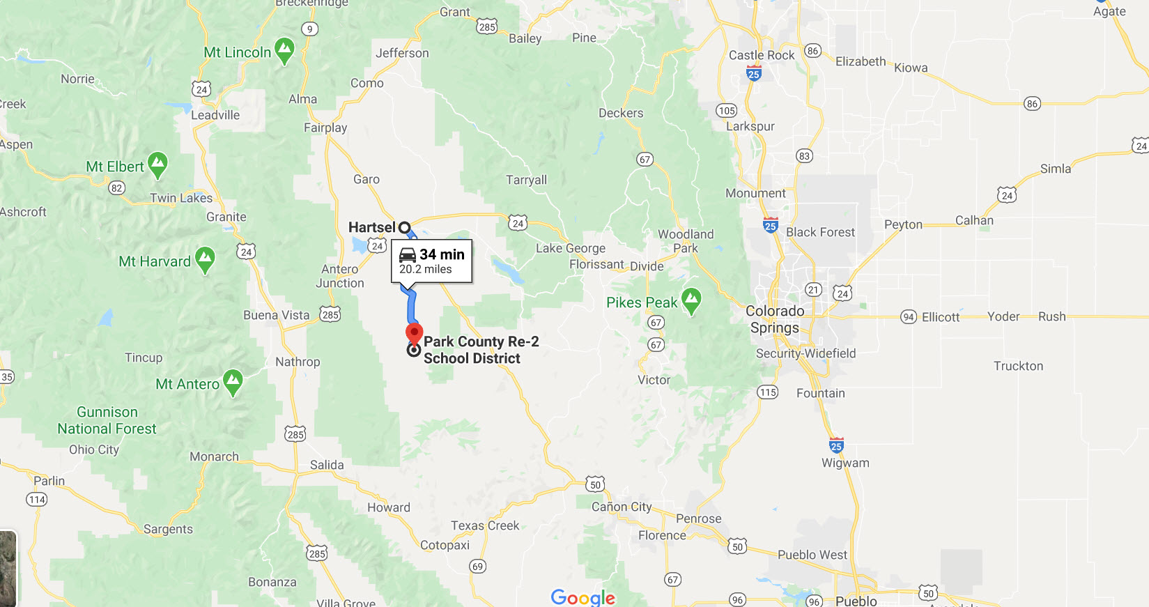 2.6 Acres Lots near Reservoir to Invest or Build Later, Hartsel, CO ...